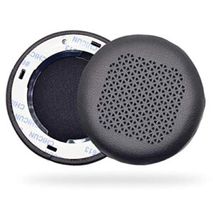 duet bt round ear pads - defean replacement foam ear cushion pillow parts cover compatible with jbl duet bt wireless bluetooth headphone (black)