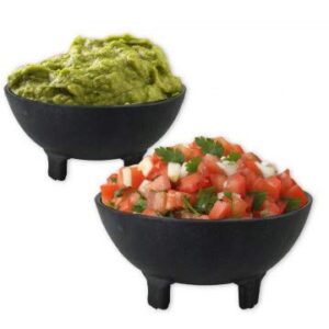 LavoHome Salsa Dip Snack Bowls (6 Pack) Guacamole, Serving Dishes, Sauce Cups, Chips, Dip, Nuts, Candy