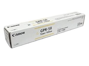 canon gpr-58 toner cartridge - yellow