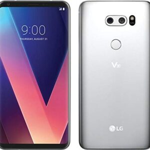 LG - V30 64GB - Cloud Silver (Verizon) (Renewed)