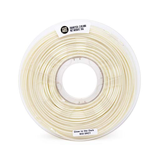 Gizmo Dorks Low Odor ABS 3D Printer Filament 1.75mm 1kg, Glow in The Dark Blue