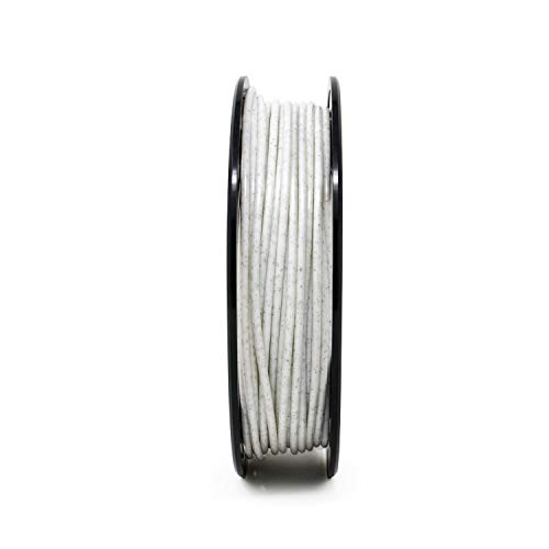 Gizmo Dorks Marble PLA 3D Printer Filament 3mm (2.85mm) 200g, White