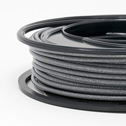 Gizmo Dorks Glitter PLA 3D Printer Filament 1.75mm 200g, Gray