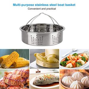 Accessories-Set-for-Insta-Pot, Accessory Compatible with Instant Pot 6 Qt 8 Quart, with Steamer Basket Cheesecake Pan Egg Steam Trivet Silicone Mold Mitts Tong