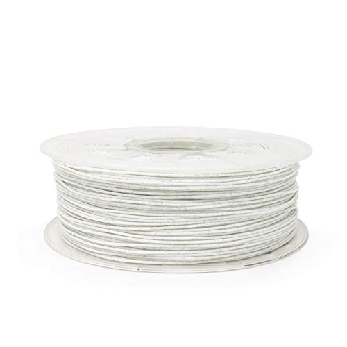 Gizmo Dorks Marble PLA 3D Printer Filament 3mm (2.85mm) 1kg, White