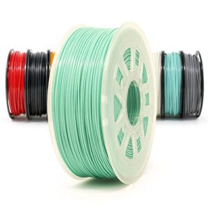 gizmo dorks low odor abs 3d printer filament 1.75mm 1kg, teal