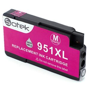 Sotek Compatible Ink Cartridge Replacement for HP 950XL 951XL 950 951 High Yield, Work for Officejet Pro 8610 8600 8615 8620 8625 8630 (BK/C/M/Y, 4-Pack)