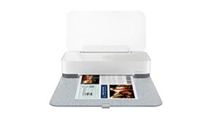 hp tango x smart wireless printer with indigo linen -cover – mobile remote print, scan, copy, hp instant ink (3dp64a)