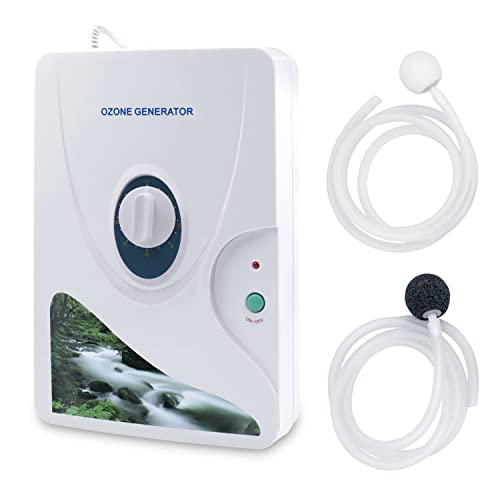 SHD Ozone Generator Water Ozonator O3 Ozone Machine 600mg/h for Home Air, Water, Fruits, Vegetables Clean