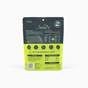 Jiminy's Cricket Treats - Chewy Hypoallergenic Dog Treats, 100% Made in The USA, Cricket Dog Treats, Gluten-Free, Sustainable, All Natural Dog Treats, High Protein - Sweet Potato & Pea, 6oz Bag