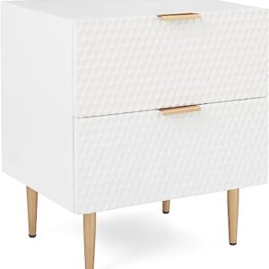 Amazon Brand – Rivet Kingston Modern Dresser 19.69"W, White