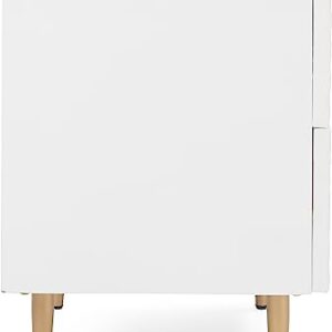 Amazon Brand – Rivet Kingston Modern Dresser 19.69"W, White