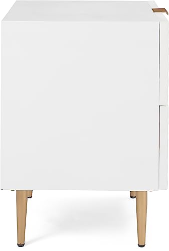 Amazon Brand – Rivet Kingston Modern Dresser 19.69"W, White