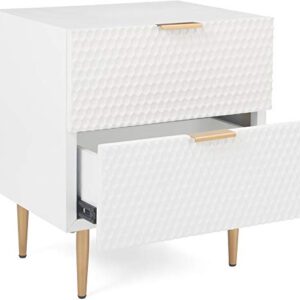 Amazon Brand – Rivet Kingston Modern Dresser 19.69"W, White