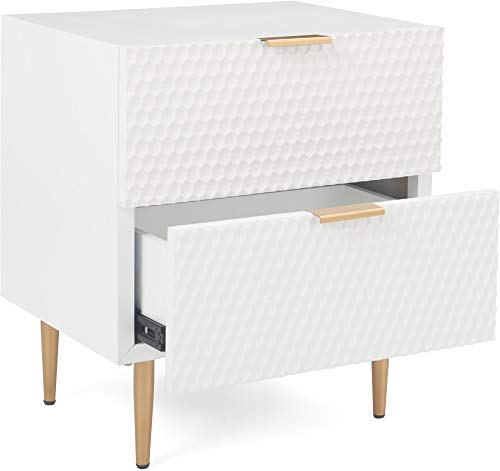 Amazon Brand – Rivet Kingston Modern Dresser 19.69"W, White