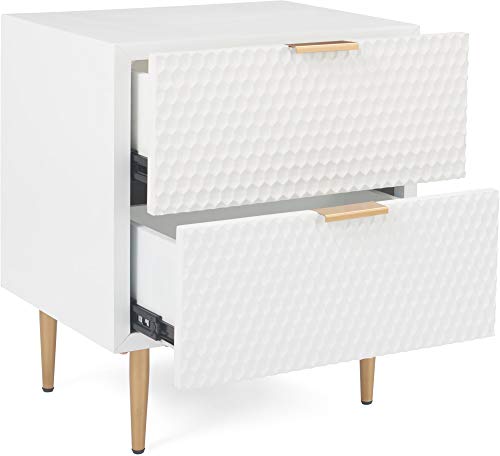 Amazon Brand – Rivet Kingston Modern Dresser 19.69"W, White