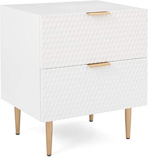 Amazon Brand – Rivet Kingston Modern Dresser 19.69"W, White