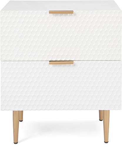 Amazon Brand – Rivet Kingston Modern Dresser 19.69"W, White