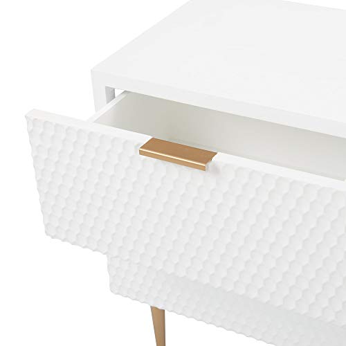 Amazon Brand – Rivet Kingston Modern Dresser 19.69"W, White