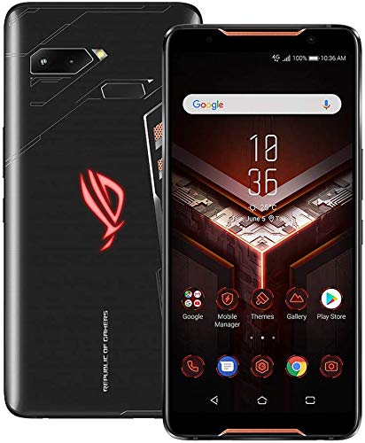 ASUS ROG Phone (ZS600KL) 6.0 inchs with 8GB RAM / 512GB Storage, (GSM ONLY, NO CDMA) Factory Unlocked International Version No-Warranty Cell Phone (Black)