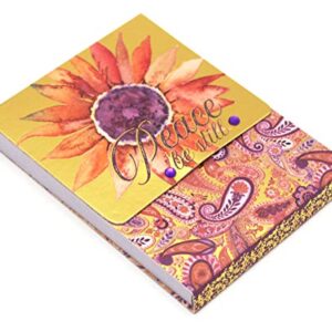 Punch Studio Pocket Note Pad with Pattern Peace (43907)