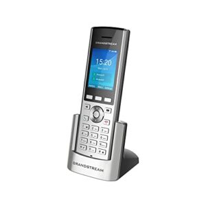 Grandstream WP820 Portable Wi-Fi Phone Voip Phone and Device, Silver