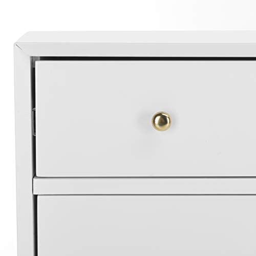 Safavieh Couture Home Madden Modern Retro White 6-drawer Dresser