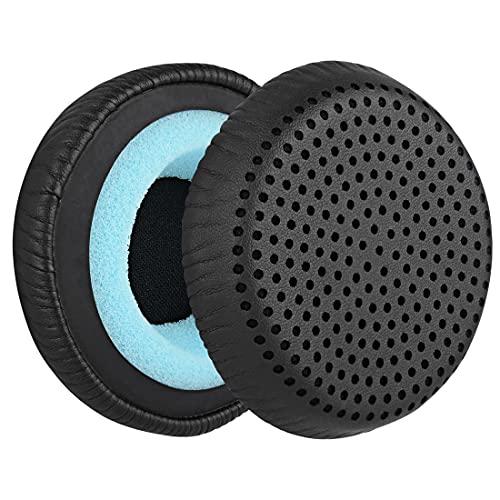 Geekria QuickFit Replacement Ear Pads for Skullcandy Grind Bluetooth Wireless Headphones Ear Cushions, Headset Earpads, Ear Cups Repair Parts (Black)