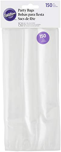 Wilton Party Bags 150/Pkg, Clear