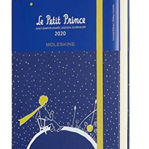 Moleskine Limited Edition Petit Prince 12 Month 2020 Daily Planner, Hard Cover, Large (5" x 8.25")