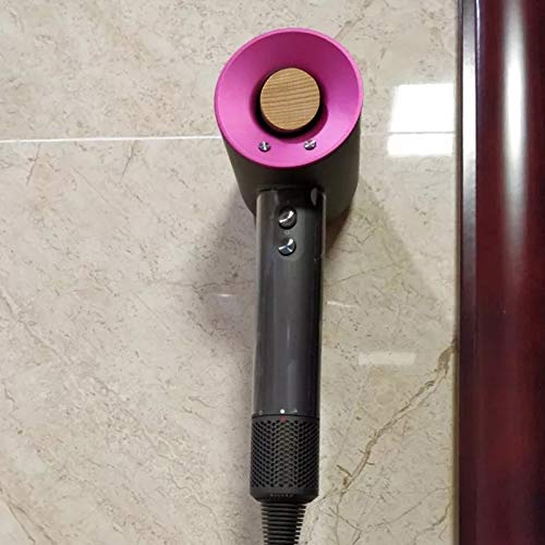 TINTON LIFE Wooden Wall Mounted Bathroom for Dyson Supersonic Hair Dryer Holder(Standard)