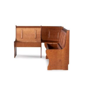 Riverbay Furniture Kitchen Dining Nooker Corner Unit in Walnut