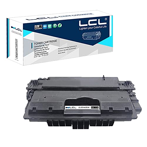 LCL Compatible Toner Cartridge Replacement for HP 14A 14X CF214A CF214X 17500 Pages Laserjet Enterprise 700 M712dn M712xh M725 M712n M725dn M725f M725z (1-Pack Black)