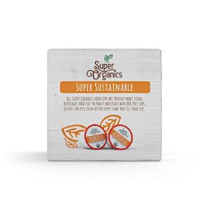 Super Organics Metabolism Oolong Tea Pods With Superfoods & Probiotics Keurig K-Cup Compatible Weight & Metabolism, Slim Tea USDA Certified Organic, Vegan, Non-GMO, Natural & Delicious Tea, 10ct