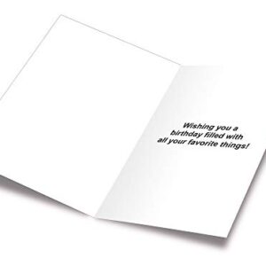 Prime Greetings Happy 20th Birthday Card, Made in America, Eco-Friendly, Thick Card Stock with Premium Envelope 5in x 7.75in, Packaged in Protective Mailer