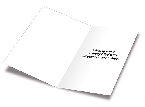 Prime Greetings Happy 20th Birthday Card, Made in America, Eco-Friendly, Thick Card Stock with Premium Envelope 5in x 7.75in, Packaged in Protective Mailer