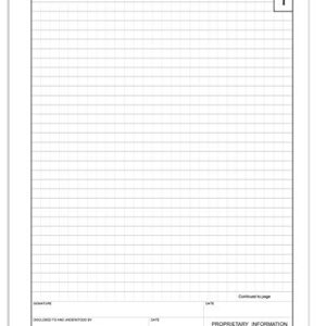 BookFactory Engineering Notebook Professional - 96 Pages (Quad Ruled - .25" Engineering Grid), 8" x 10", Engineer Lab Notebook, Black and Burgundy Cover, Smyth Sewn Hardbound (EPRIL-096-SGS-LKMST4)