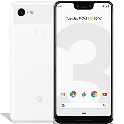 Google Pixel 3 XL 128GB Unlocked GSM & CDMA 4G LTE Android Phone w/ 12.2MP Rear & Dual 8MP Front Camera - Clearly White (Renewed)