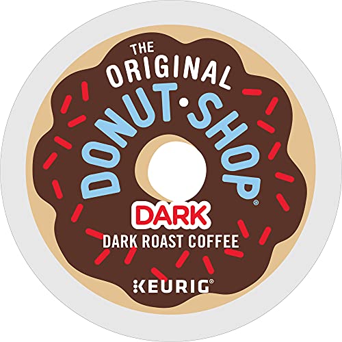 The Original Donut Shop Dark Roast Coffee, K-Cup, 12 ct