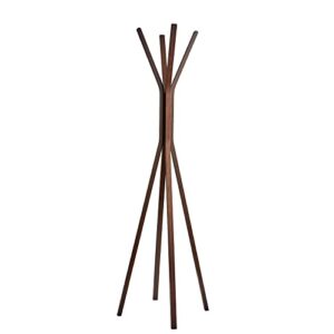 adesso toby coat rack, walnut