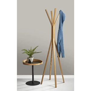 Adesso WK2310-12 Crater End Table, Natural