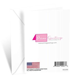 Happy Birthday Card For Daughter | Made in America | Eco-Friendly | Thick Card Stock with Premium Envelope 5in x 7.75in | Packaged in Protective Mailer | Prime Greetings