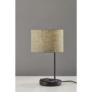 Adesso Oliver Wireless Charging Table Lamp