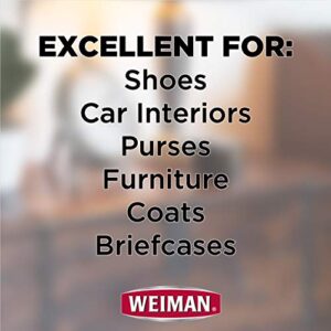 Weiman Leather Cleaner and Conditioner - 22 Ounce (2 Pack) - Restores Leather Surfaces - Ultra Violet Protectants Help Prevent Cracking or Fading of Leather Furniture, Car Seats, Shoes