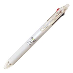 pilot erasable ballpoint pen, pearl white, 0.5mm (lkfbs60ef-pw)