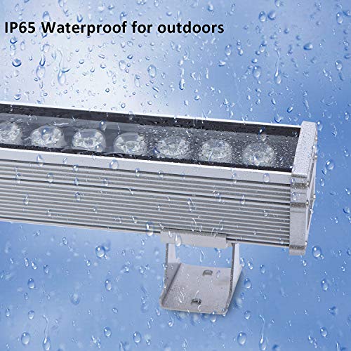 JSN&PC LED Wall Washer 36W 39.4 Inches IP65 Waterproof Outdoor Light for Advertising Boards, Billboard,Building Commercial Lighting (White 5000-5500K)