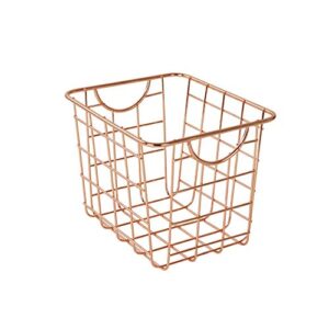 spectrum diversified mini utility basket, copper