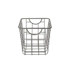 spectrum diversified mini utility basket, industrial gray