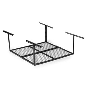 titan attachments overhead storage rack 4' x 4' adjustable height 20" - 41"