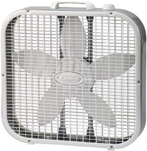 godting 1 box fan, gray